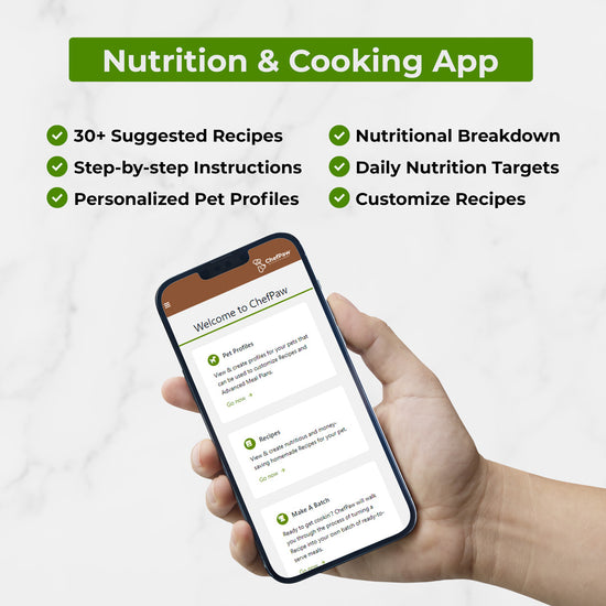 ChefPaw Dog Food Maker | Fresh Homemade Meals for Dogs & Pets